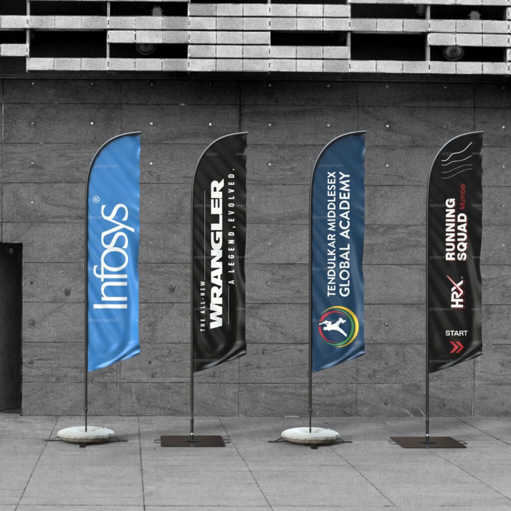 Curved Top Flags - Seher Flags