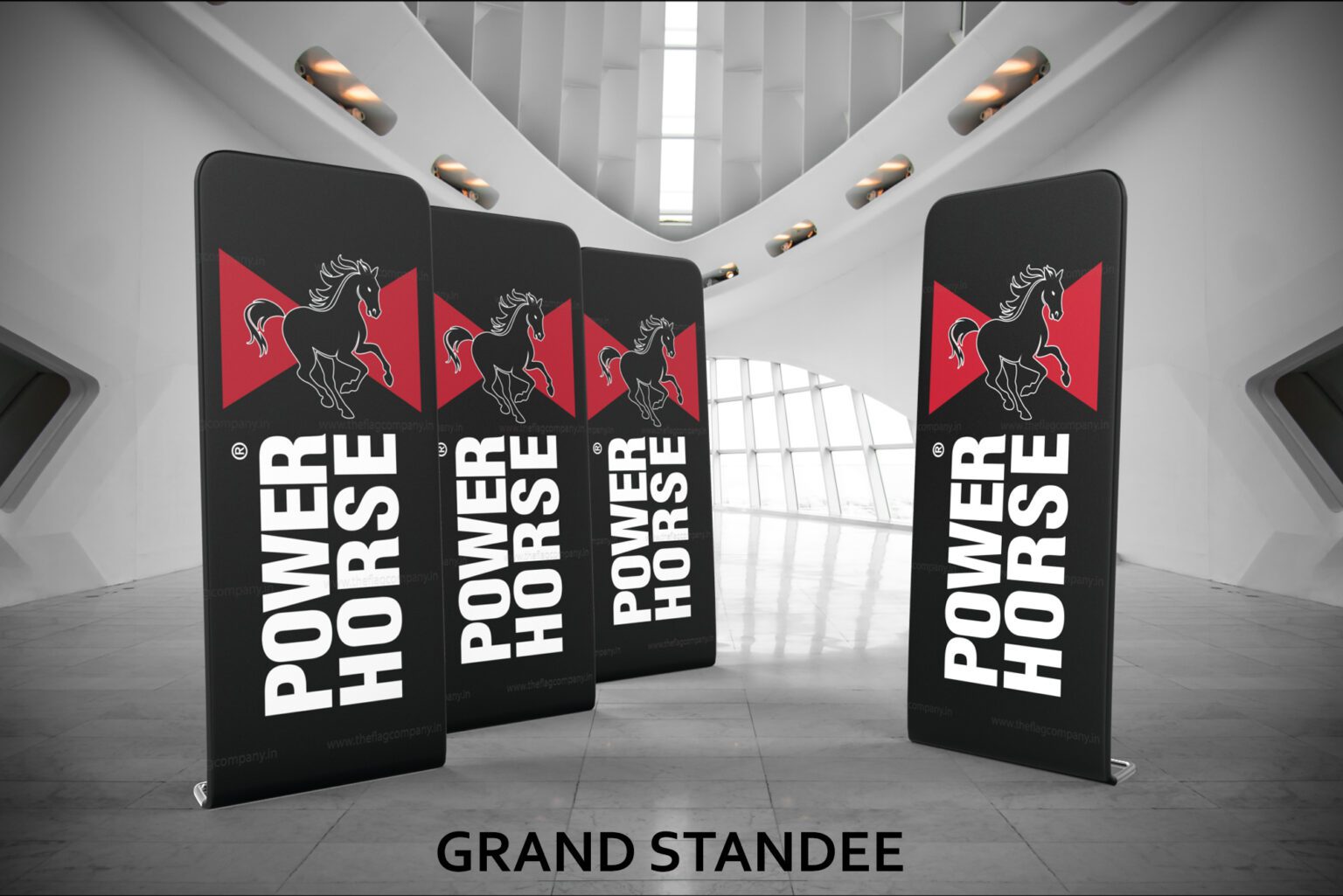 Grand standee - Seher Flags
