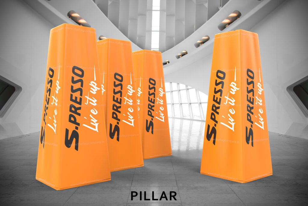 Fabric Pillars - Seher Flags