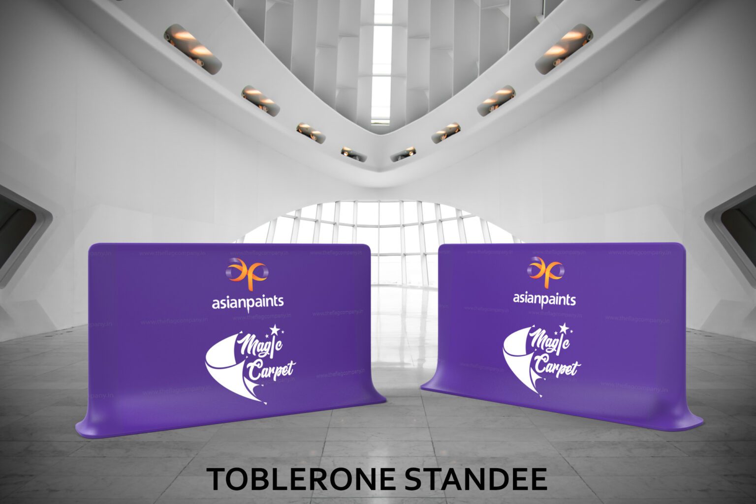 Toblerone Standee - Seher Flags