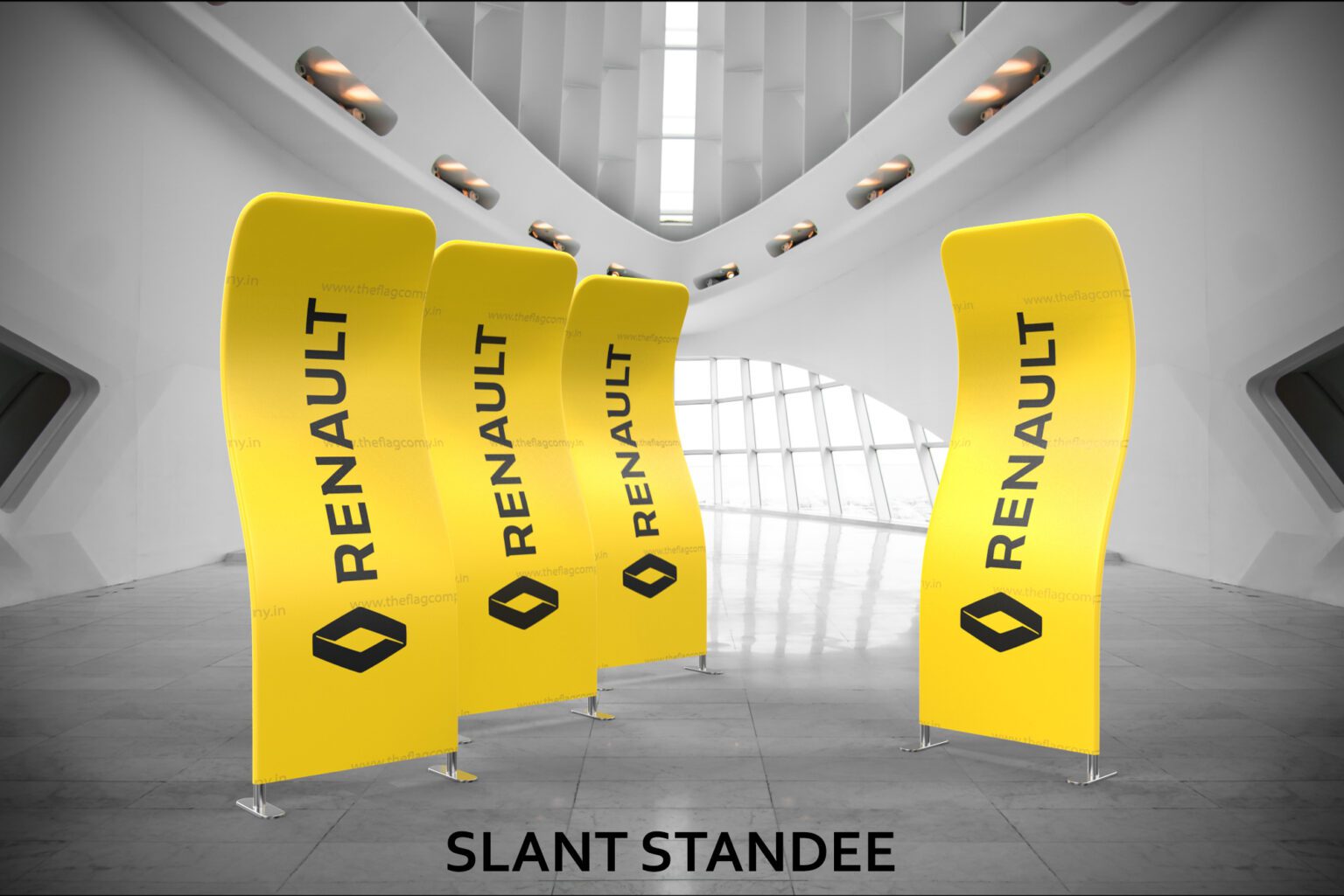 Slant Standee - Seher Flags