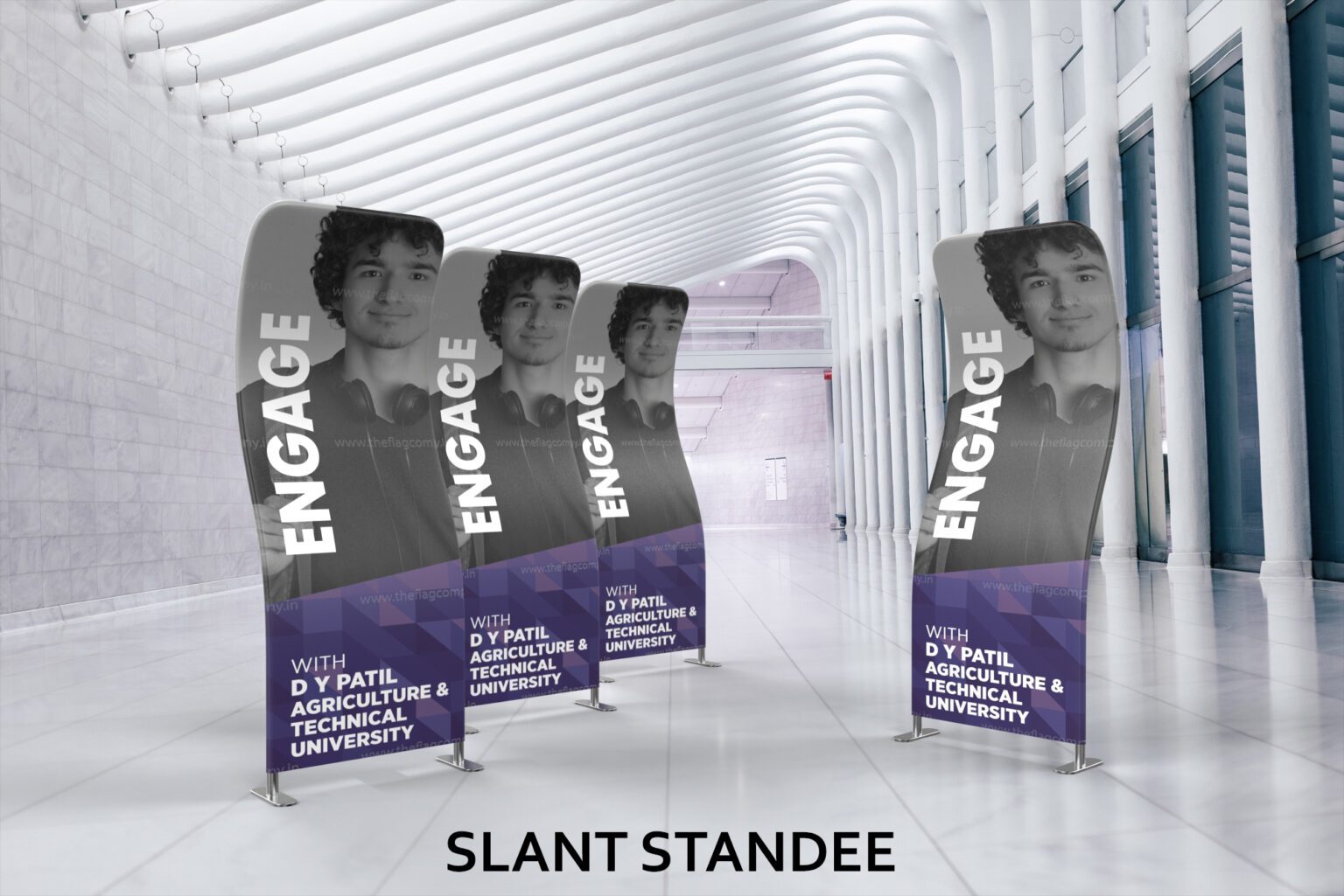 Slant Standee – Seher Flags
