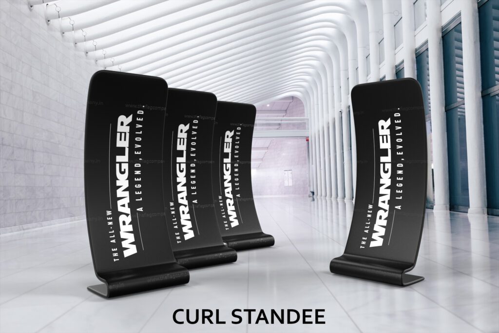 Curl Standee – Seher Flags