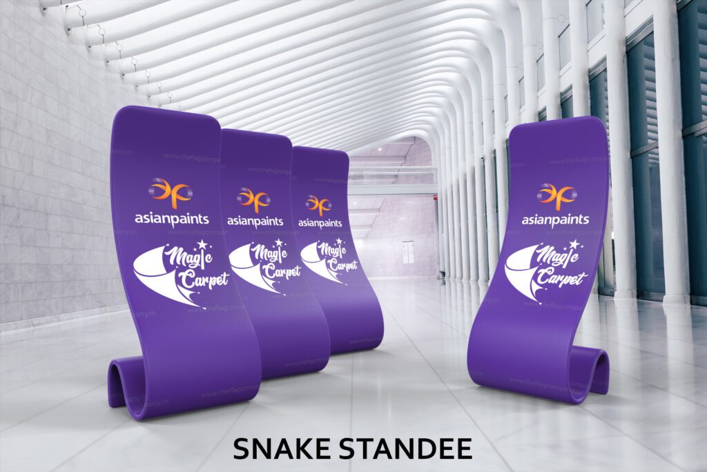 Snake Standee - Seher Flags