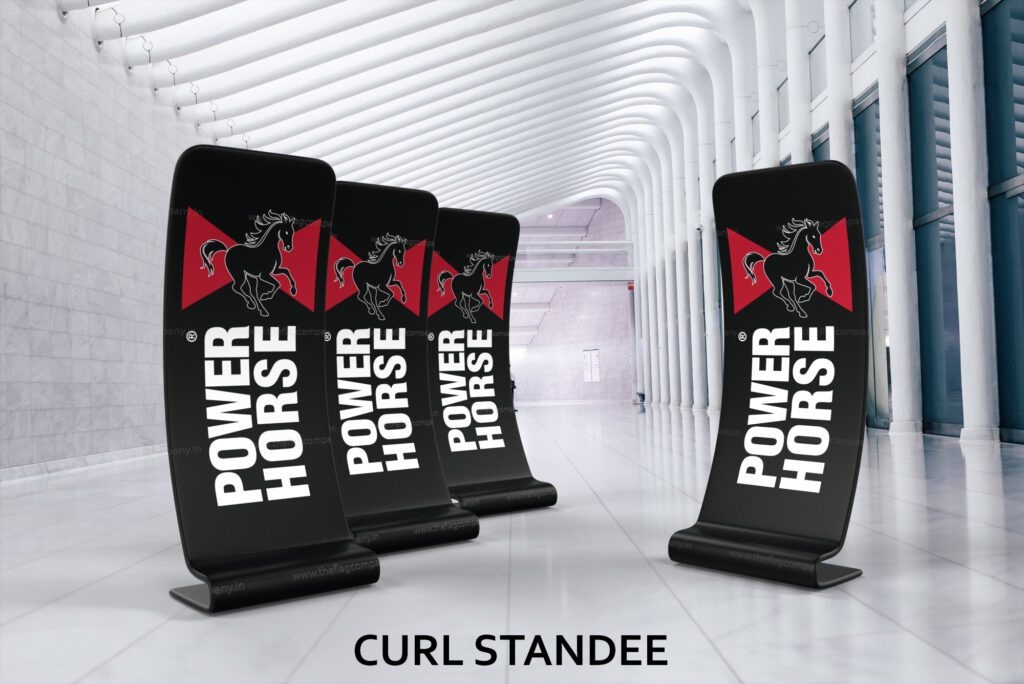 Curl Standee – Seher Flags