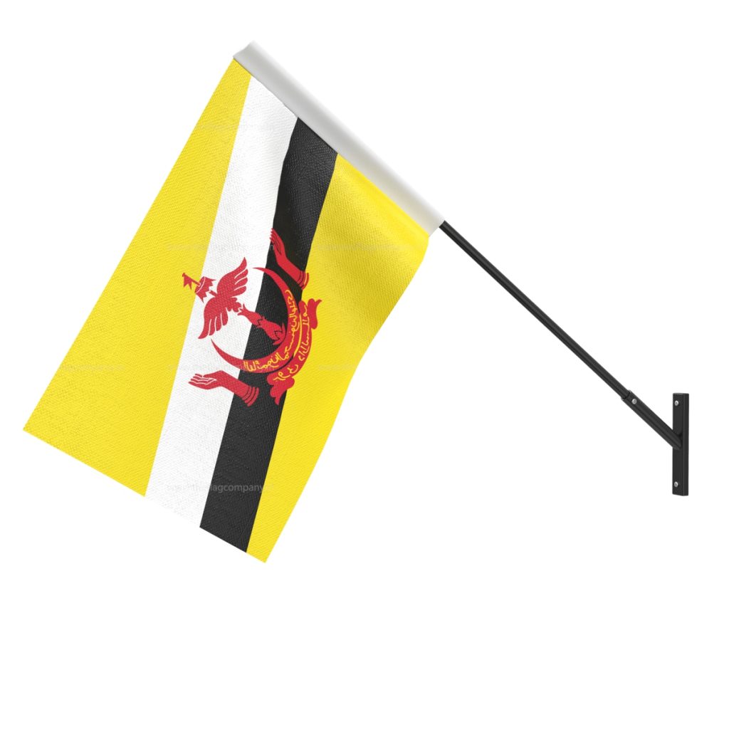 Brunei Darussalam Wall Flag - Seher Flags
