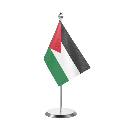 Jordan Table Flag With Stainless Steel Base and Pole - Seher Flags
