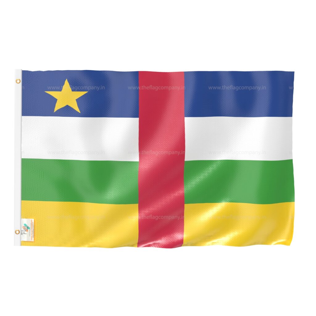 Central African rep Country flag - Seher Flags