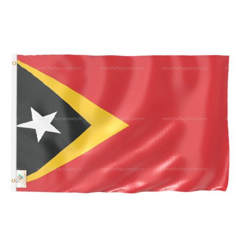 East Timor Country flag - Seher Flags