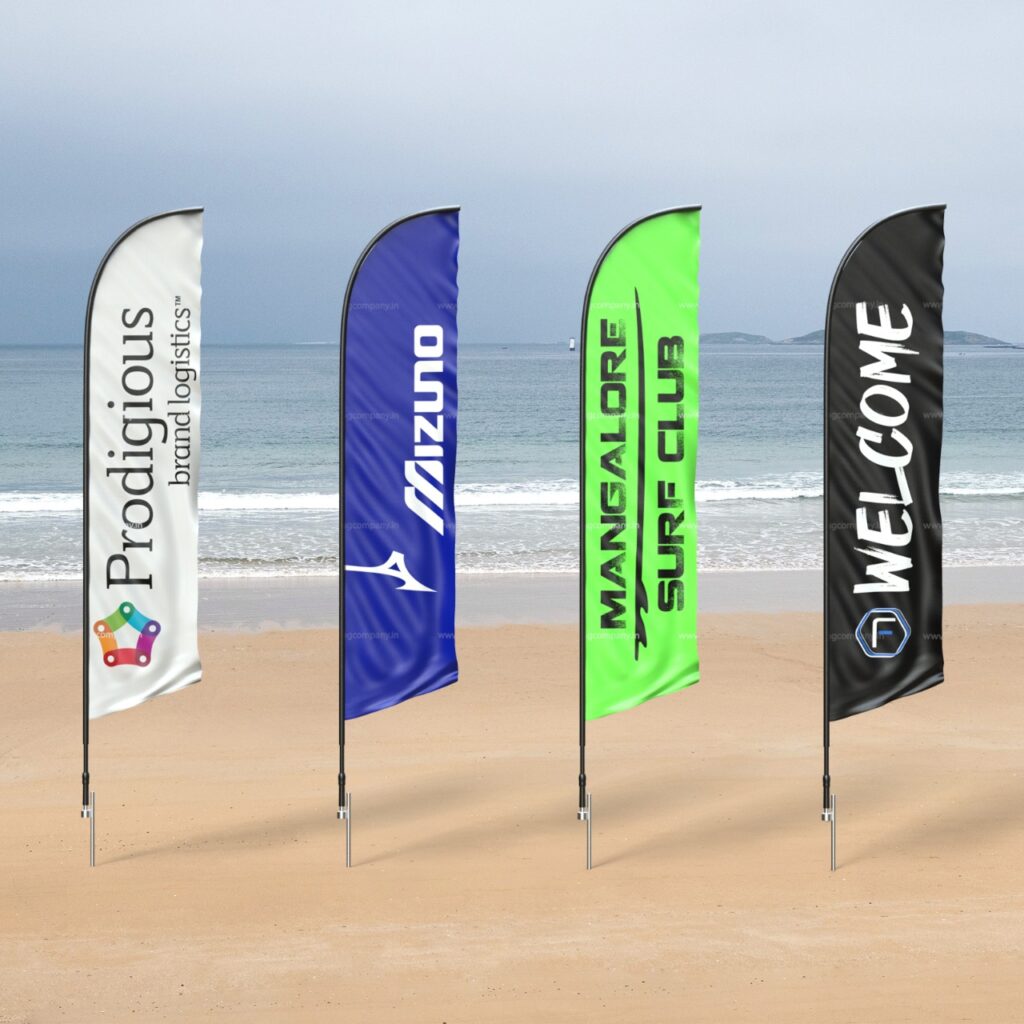 Curved Top Flags - Seher Flags